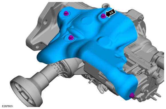 Lincoln Corsair - Installation - Power Transfer Unit - Vehicles With ...