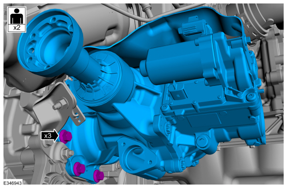 Lincoln Corsair - Installation - Power Transfer Unit - Vehicles With ...
