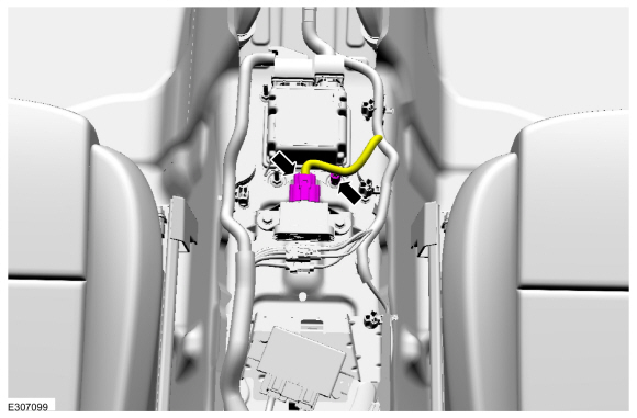 Lincoln Corsair - Removal and Installation - Front Door Side Impact Sensor - Supplemental ...