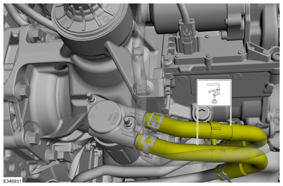 Lincoln Corsair - Removal and Installation - Power Transfer Unit Cooler ...