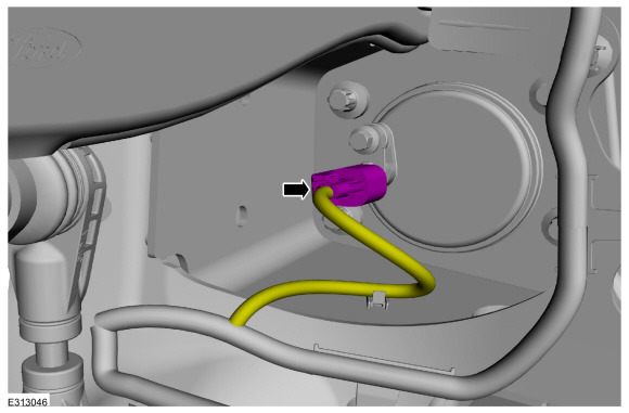 Lincoln Corsair - Removal and Installation - Rear Wheel Speed Sensor ...