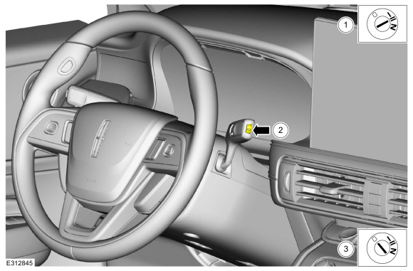 Lincoln Corsair - Removal and Installation - Rear Window Wiper Pivot ...