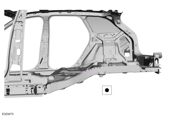 Lincoln Corsair - Removal and Installation - Rocker Panel Inner ...
